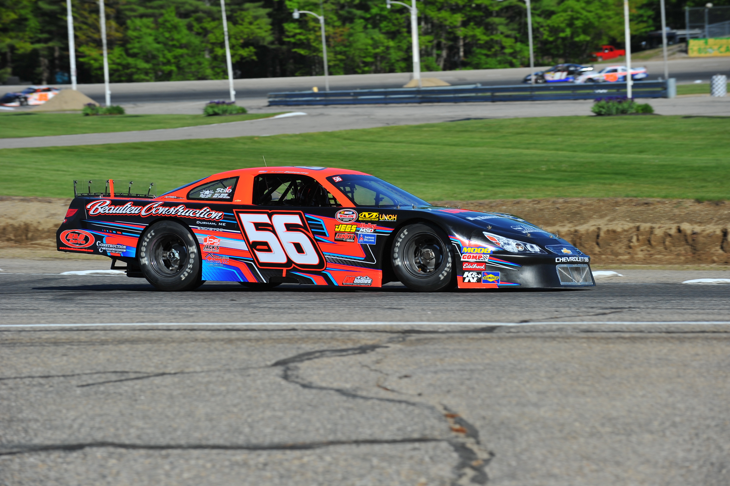 Evan Beaulieu Super Late Model - Nitro Designs